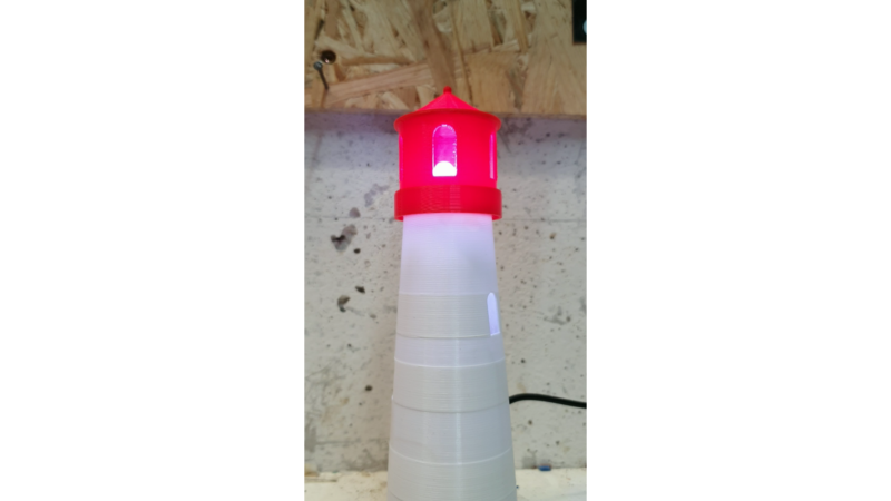 Leuchtturm mit Attiny85 - Arduino-Schaltungen für den Alltag